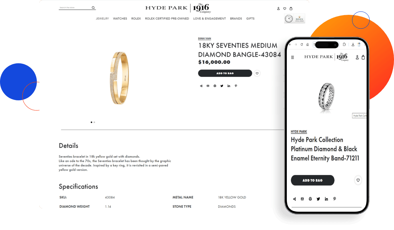 Magento to BigCommerce Migration for Jewelry Brand | Wagento